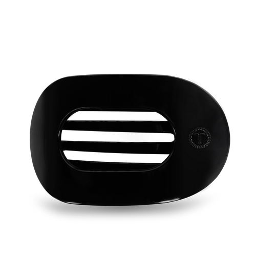 TELETIES - Jet Black Large Flat Round Hair Clip | Ulta Beauty