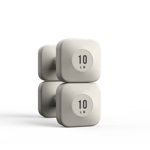 WeGym - 10 LB ProGrip Dumbbells - Sandstone | Ulta Beauty