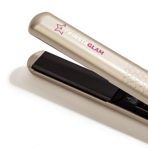 Almost Famous - Gold Instaglam Tourmaline Ionic Flat Iron with Rose ...