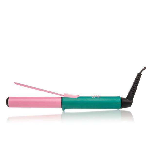 GLISTER - Green "Mini Curls" Black Tourmaline Gem Travel Clip Curler ...