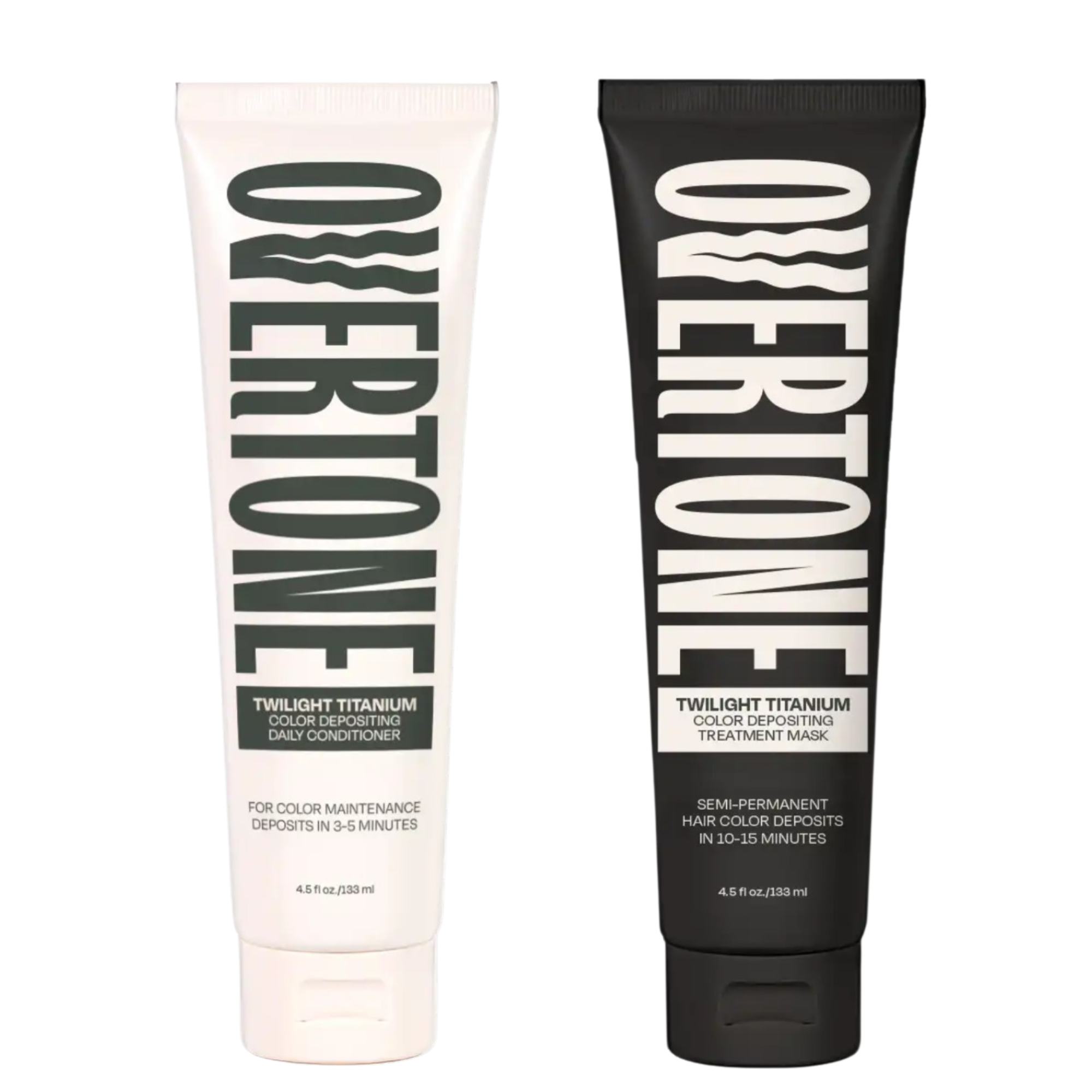 Overtone - Twilight Titanium Duo Healthy Color Duo Coloring Conditioner ...