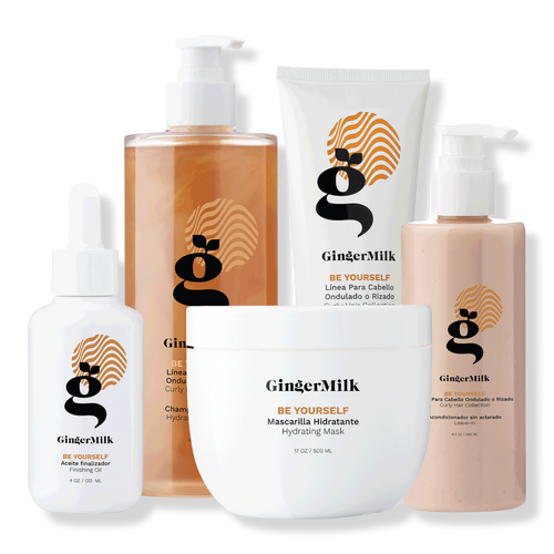 Ginger Milk - Curly Hair Care Set for Curly, Wavy & Coily Hair with ...