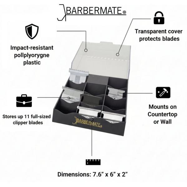BarberMate - Clipper Blade Organizer Rack Case | Ulta Beauty