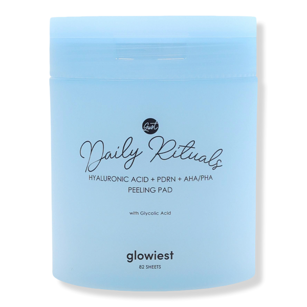 glowiest - Daily Rituals Hyaluronic Acid + PDRN + AHA/PHA Peeling Pad ...
