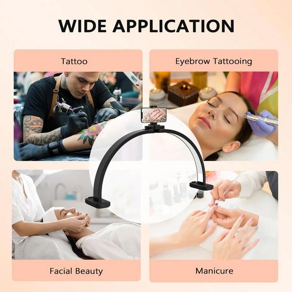 OmySalon - Black Foldable Shadowless Half Moon LED Nail Lamp | Ulta Beauty