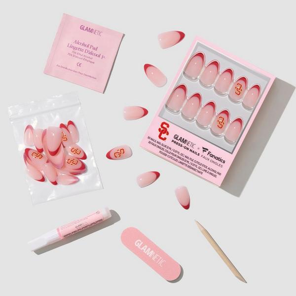 Glamnetic x Fanatics Nail - USC Trojans Press-On Nails | Ulta Beauty