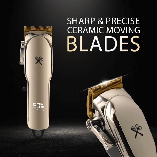 Cutting Edge - Cordless Rechargeable Men’s Hair Clippers with Ceramic ...