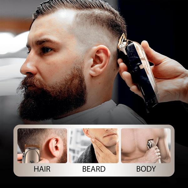 Cutting Edge - Cordless Rechargeable Men’s Hair Clippers with Ceramic ...