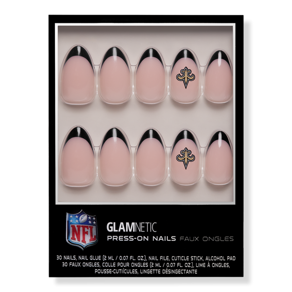 Glamnetic x Fanatics Nail - New Orleans Saints New Orleans Saints Press ...