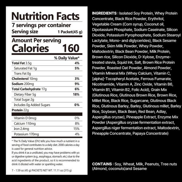 Flimeal - Black Sesame Protein Shake | Ulta Beauty