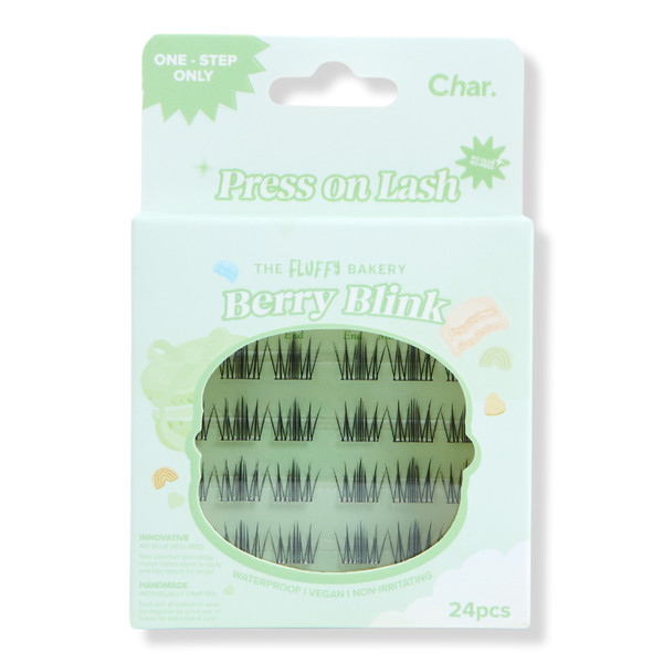 Char Cosmetics - Berry Blink Pre-Glued Lashes Fluffy Bakery Collection ...