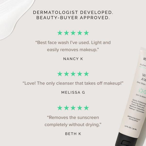 MDSolarSciences - 1.7 oz Wash Away One Step Cleanser | Ulta Beauty