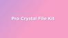 Pro Crystal File Kit - Flowery | Ulta Beauty